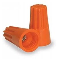 DEVCO Electrical Wire Twist On Connector | Small orange | pack of 20 | 6293